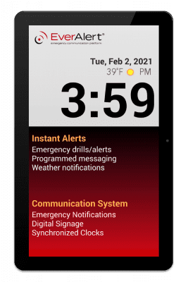 Emergency Communication System - EverAlert Dynamic Display | American Time