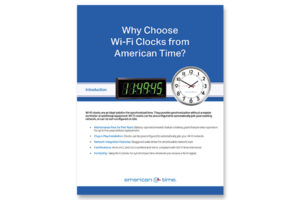 Wi-Fi Clocks - Network Clocks | American Time