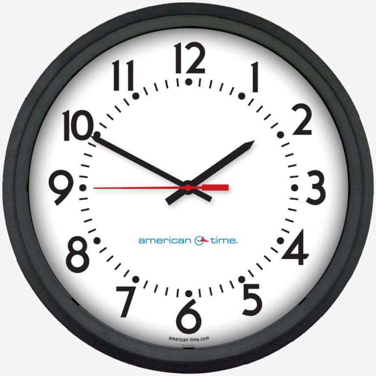 Wi-Fi Synchronized Analog Wall Clocks | American Time