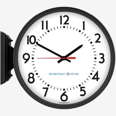 Power over Ethernet (PoE) Analog Wall Clocks | American Time