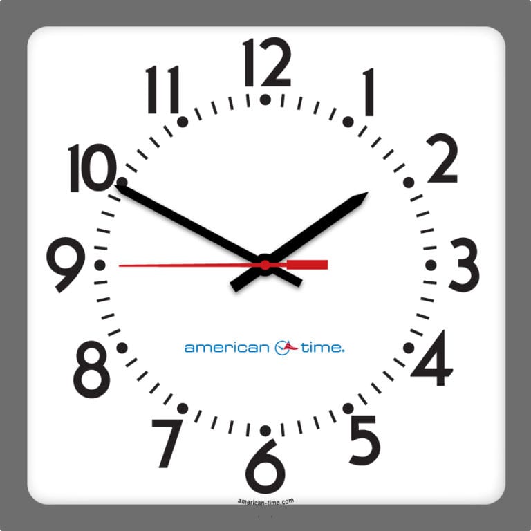 Wi-Fi Synchronized Analog Wall Clocks | American Time