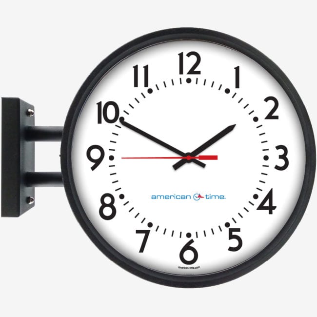 Power over Ethernet (PoE) Analog Wall Clocks | American Time