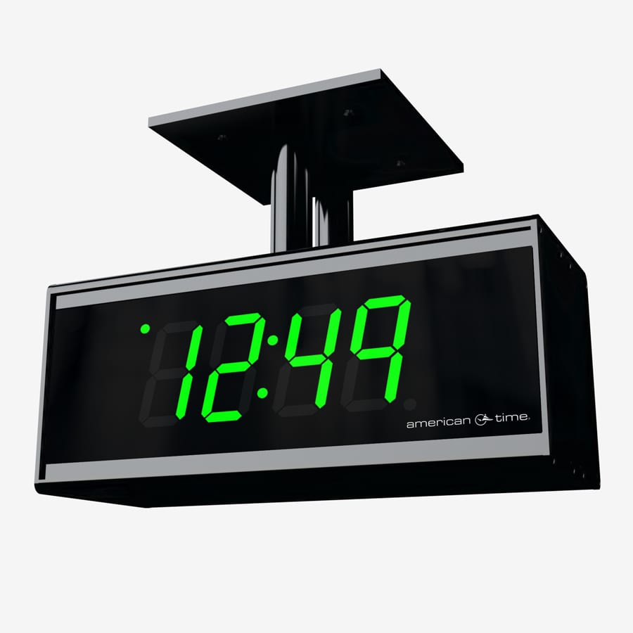 Digital Standalone Wall Clocks | American Time