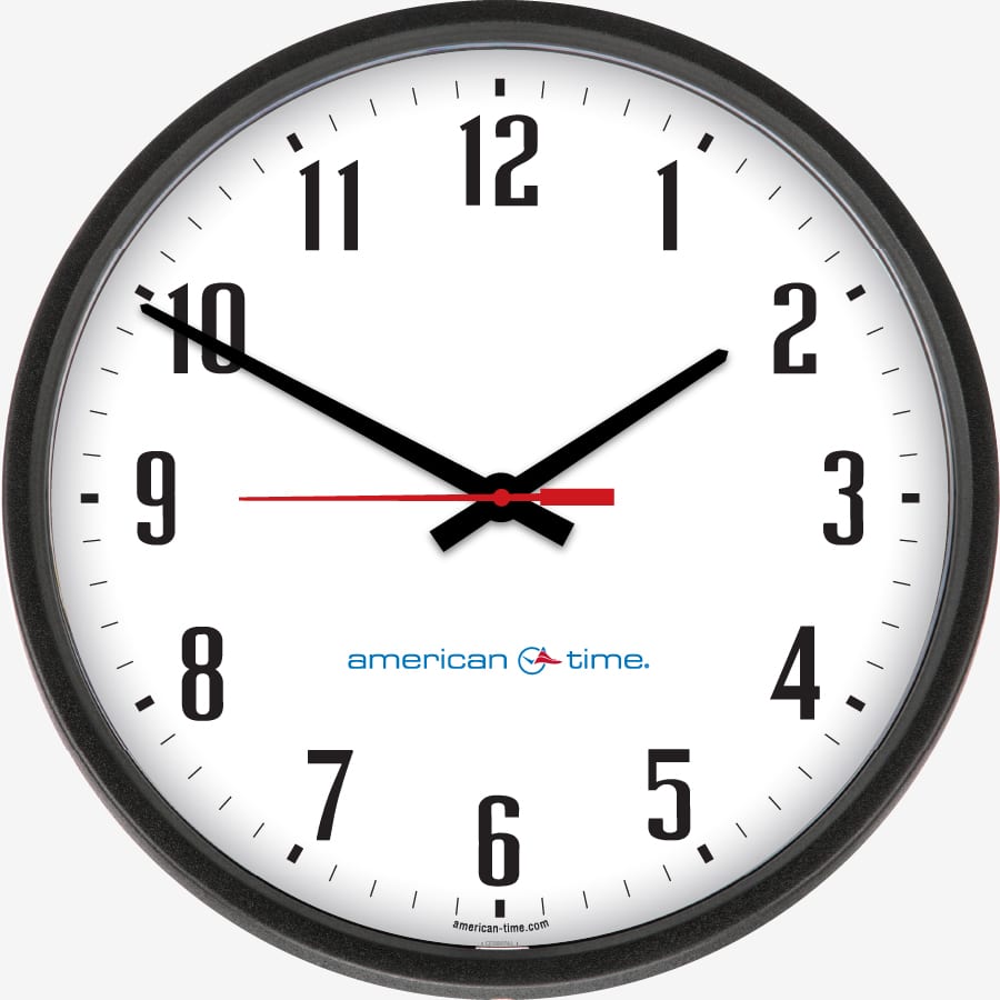 Wi-Fi Synchronized Analog Wall Clocks | American Time