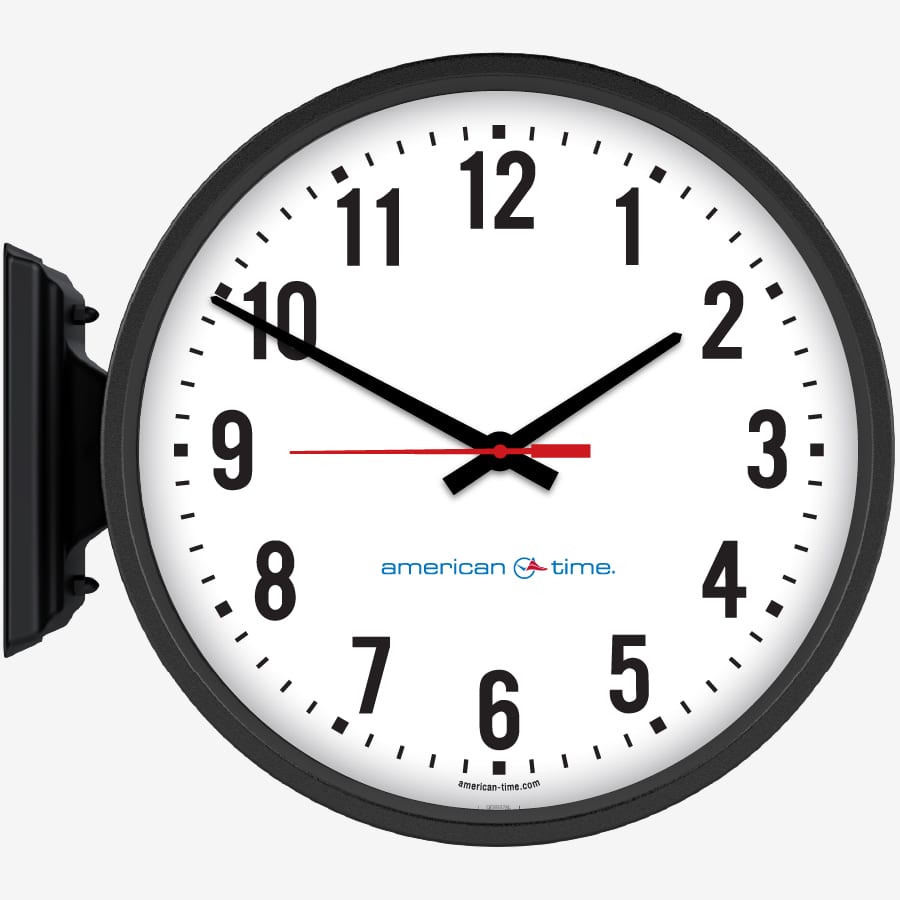 AllSync Plus Wired Analog Wall Clocks | American Time
