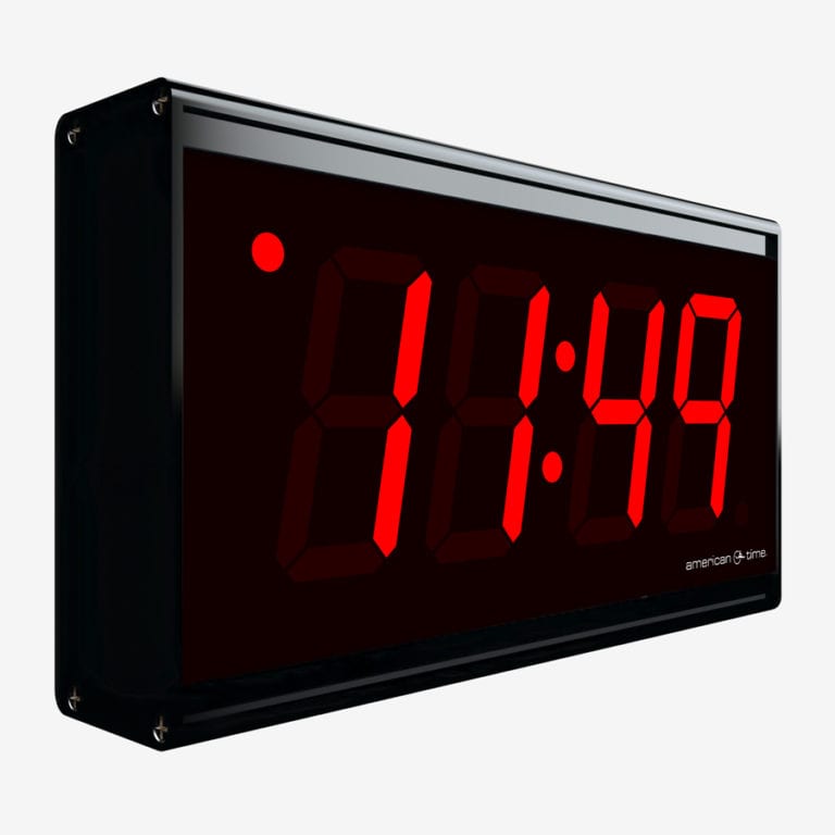 Digital Standalone Wall Clocks | American Time