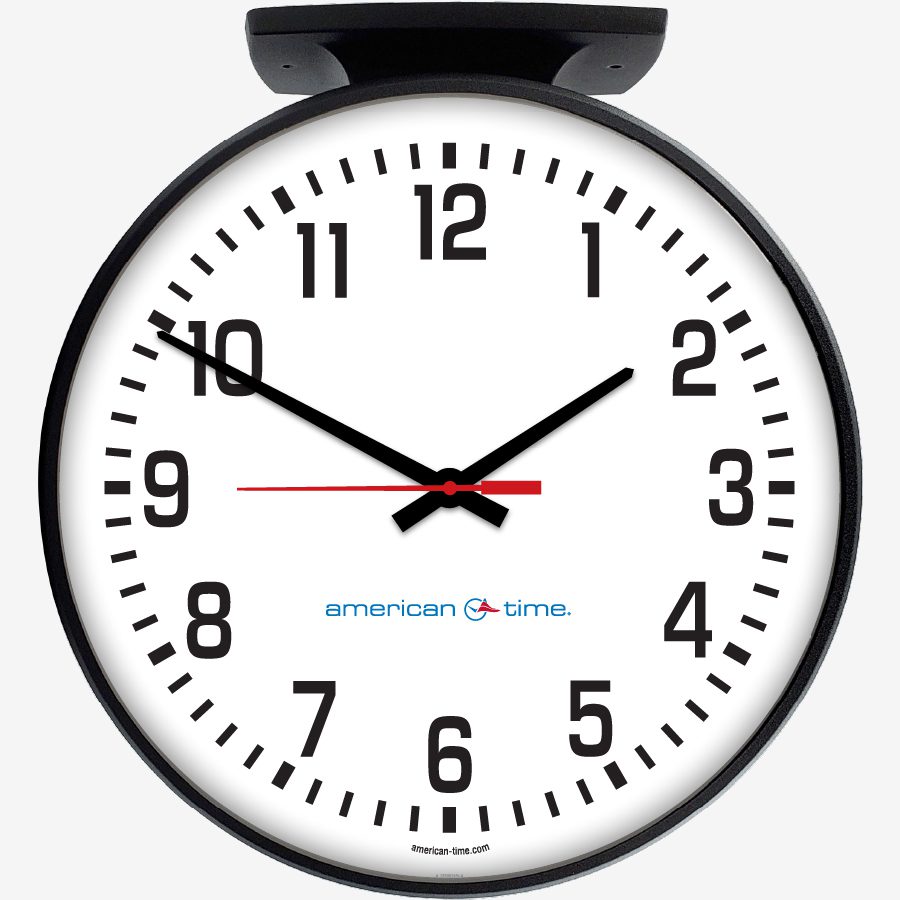 AllSync Plus Wired Analog Wall Clocks | American Time