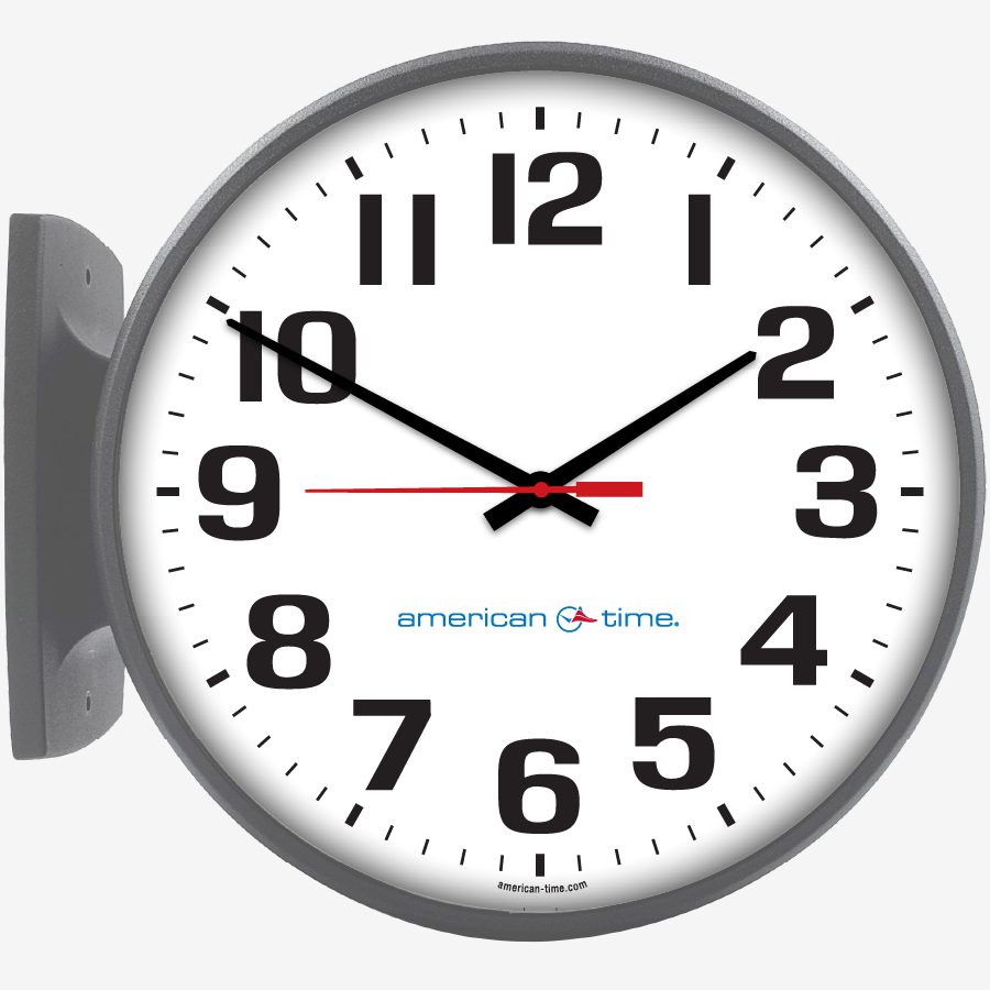 AllSync Plus Wired Analog Wall Clocks | American Time