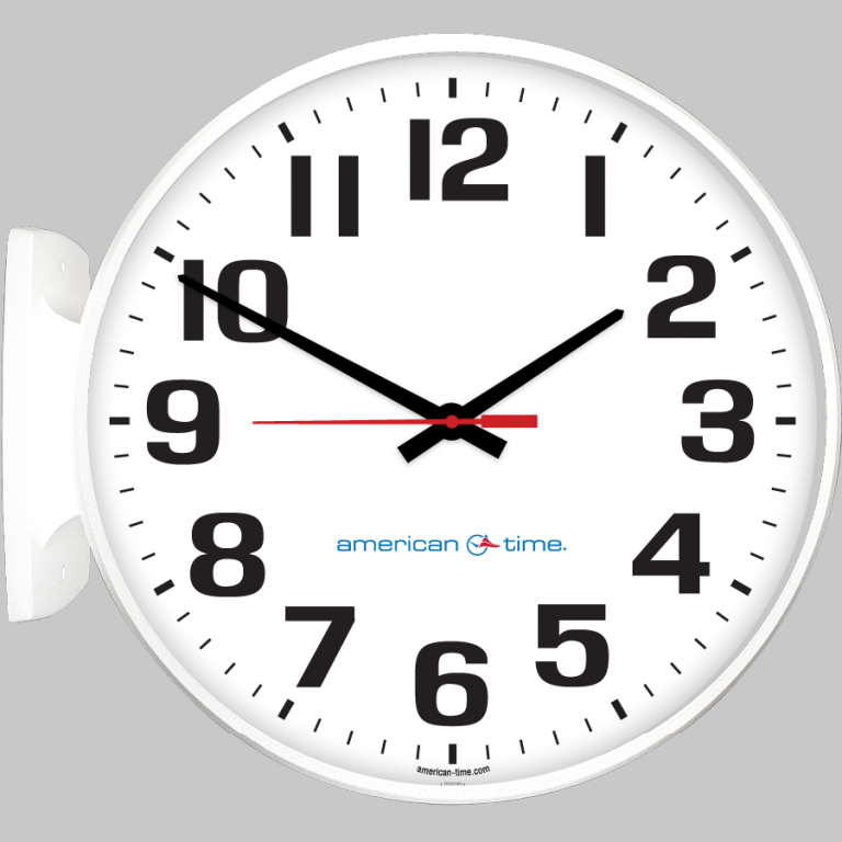 Power over Ethernet (PoE) Analog Wall Clocks | American Time