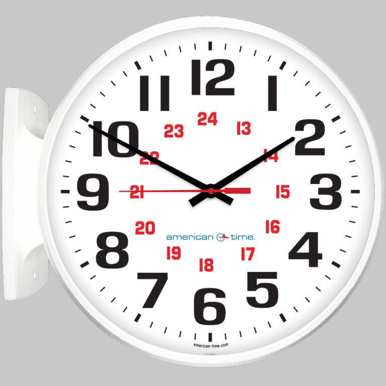 Wi-Fi Synchronized Analog Wall Clocks | American Time
