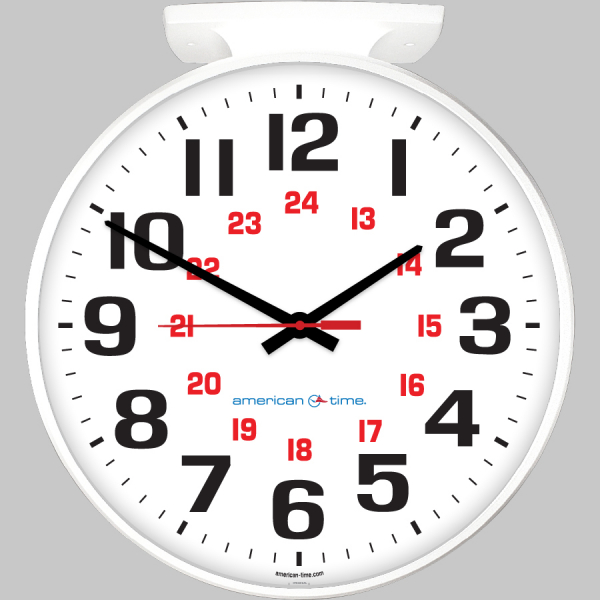 SiteSync Wireless Analog Wall Clocks | American Time
