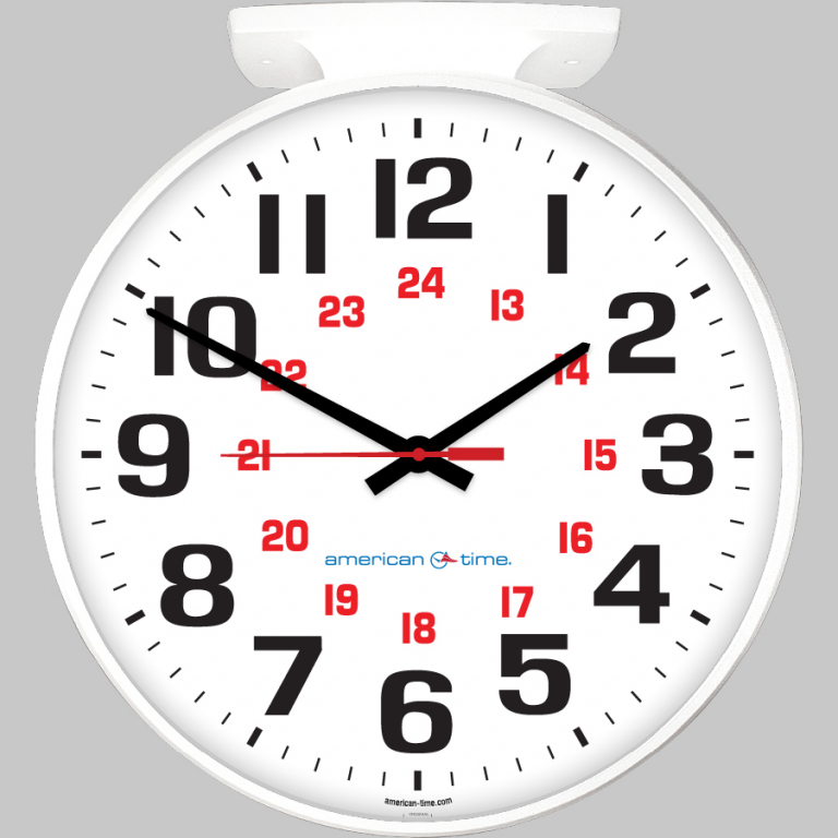 Wi-Fi Synchronized Analog Wall Clocks | American Time