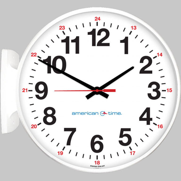 Wi-Fi Synchronized Analog Wall Clocks | American Time