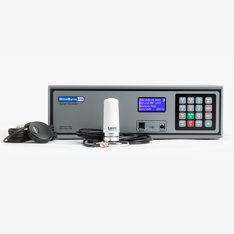 SiteSync Wireless Clock System, Master Clock | American Time