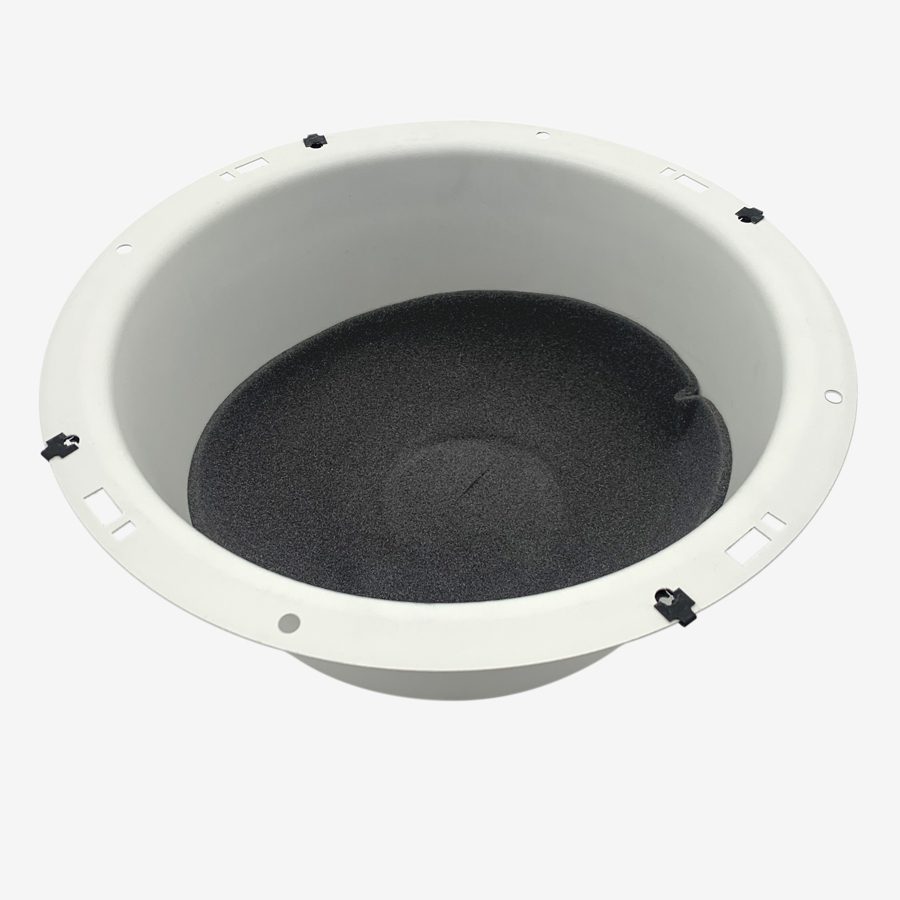 American Time | Lowell Mfg Steel Enclosure for 8-Inch Speaker, Recessed