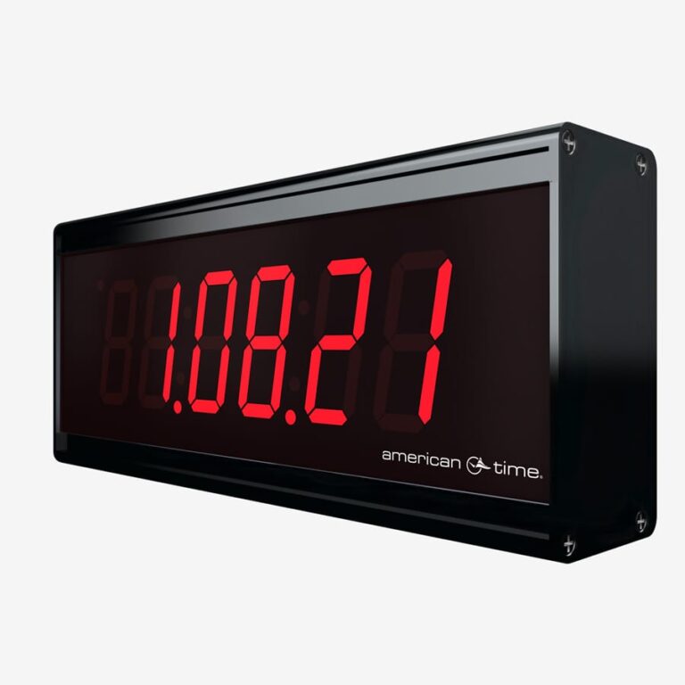 Power over Ethernet (PoE) analog clocks are bright, sleek and precise ...