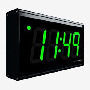 Power over Ethernet (PoE) analog clocks are bright, sleek and precise ...