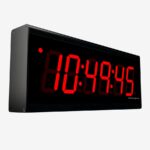 Power over Ethernet (PoE) analog clocks are bright, sleek and precise ...