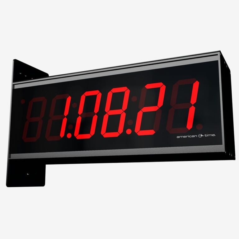 Power over Ethernet (PoE) Digital Wall Clocks | American Time